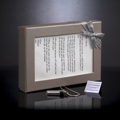 Message On A Necklace Personalised Jewellery Gift Set on Luulla